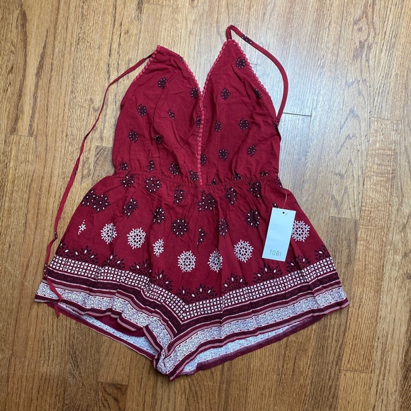 Tobi | Pants & Jumpsuits | Nwt Tobi Romper | Poshmark